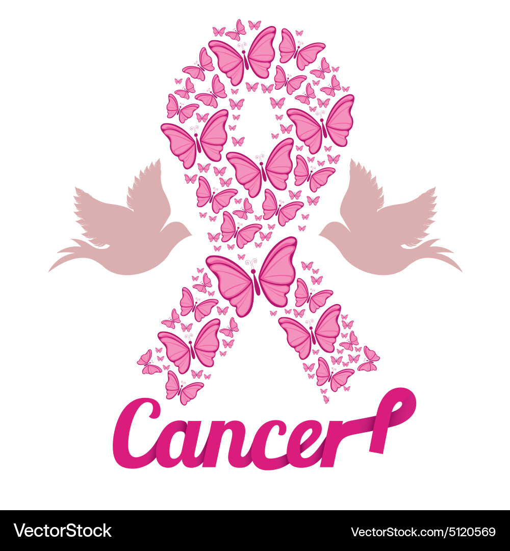 Breast cancer design Royalty Free Vector Image