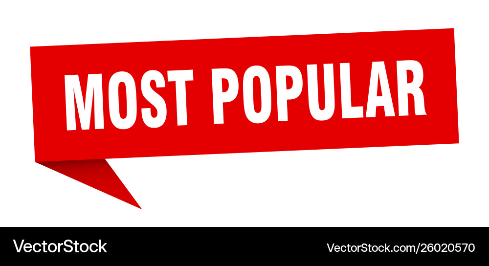 Most popular Royalty Free Vector Image - VectorStock