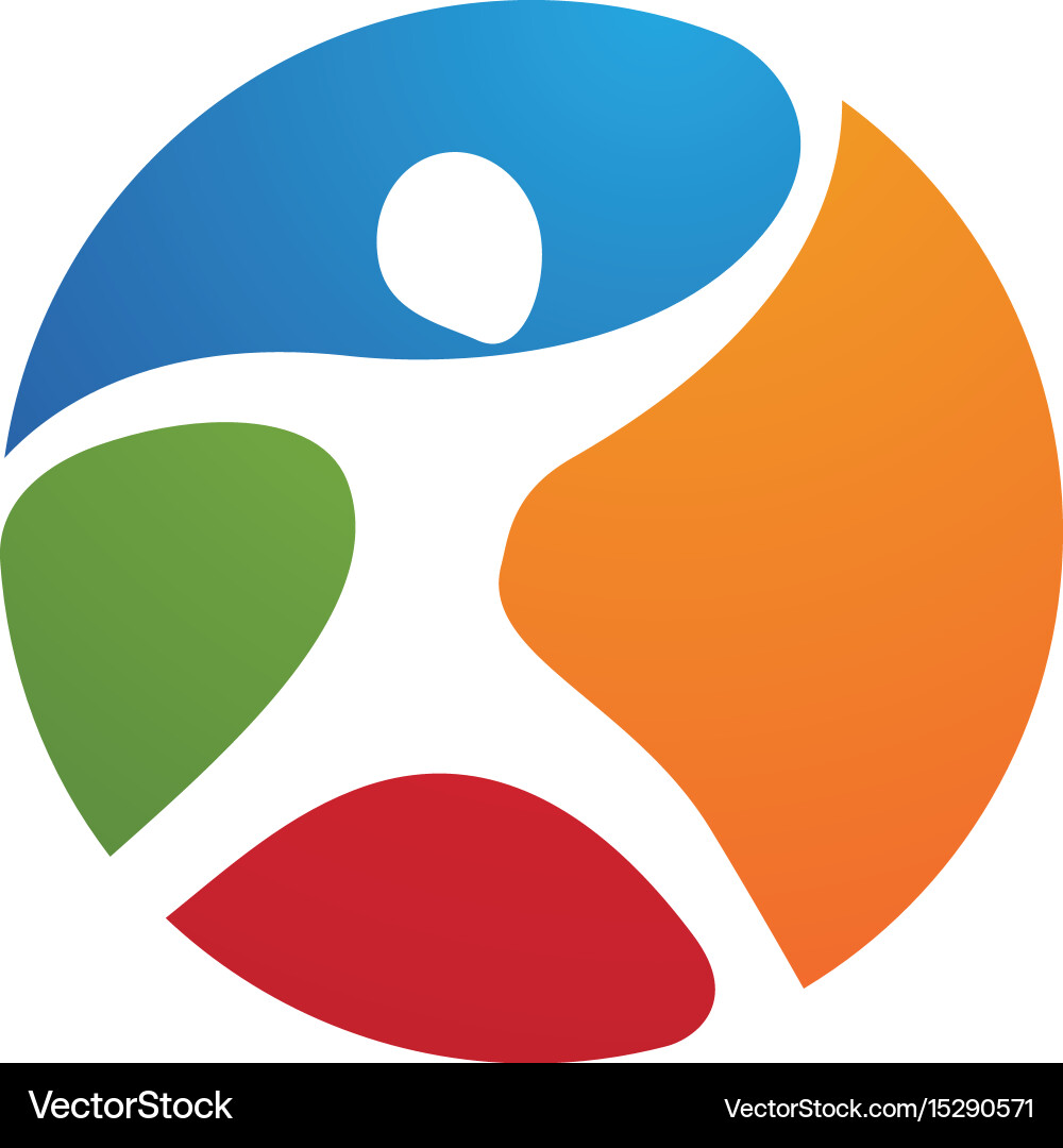 Zeichen des menschlichen Charakters Lizenzfreier Vektor