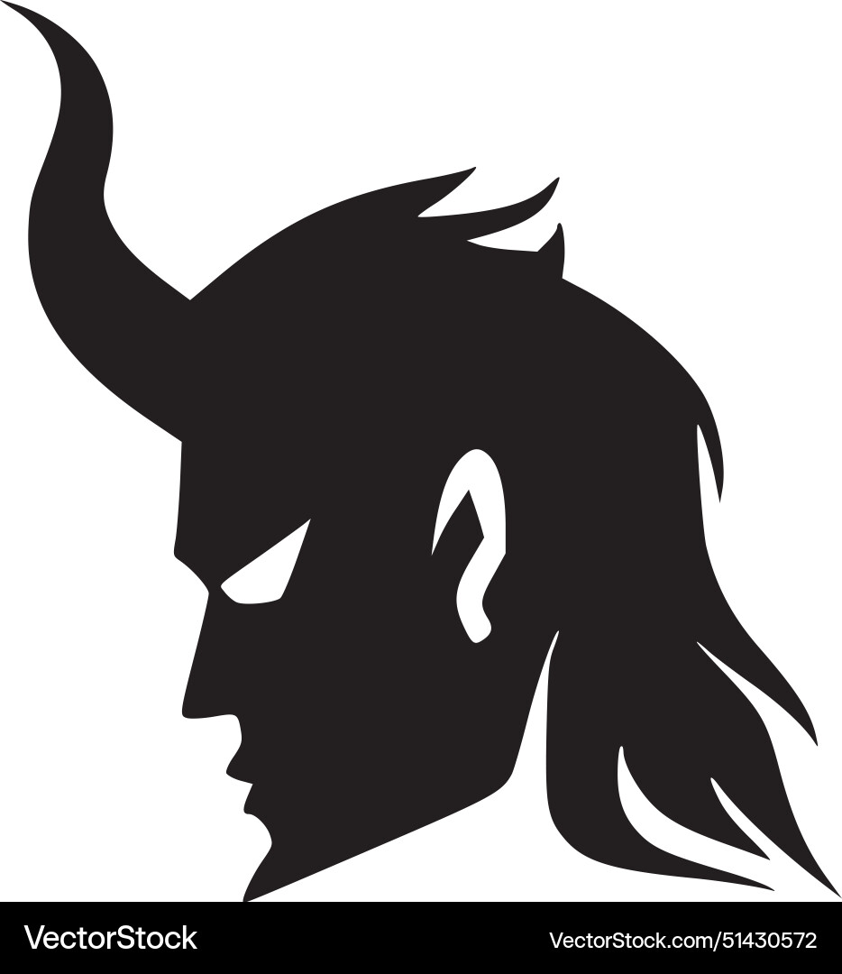 Beast - minimalist and simple silhouette Vector Image