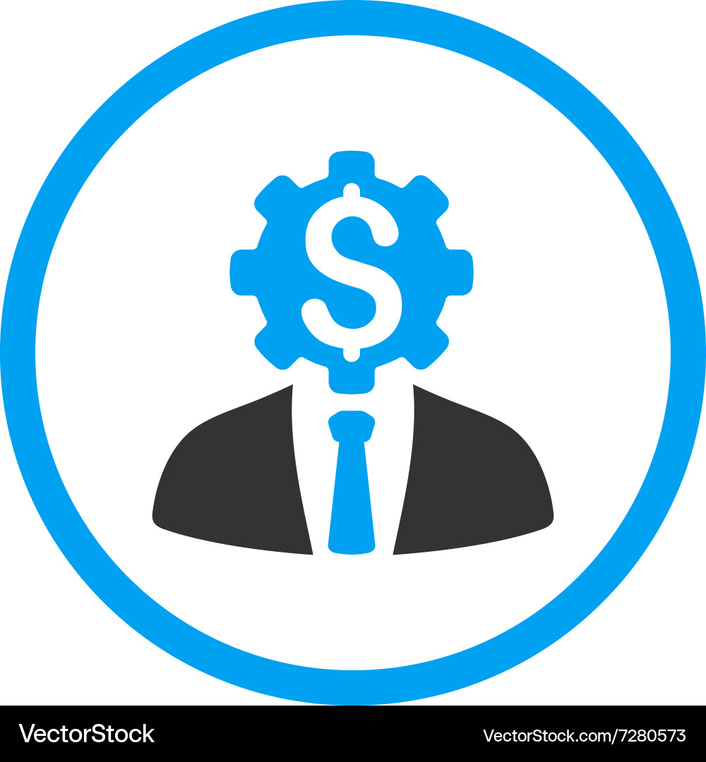 Office worker icon Royalty Free Vector Image - VectorStock