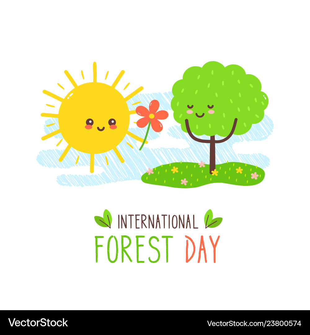 Cute happy smiling sun card Royalty Free Vector Image