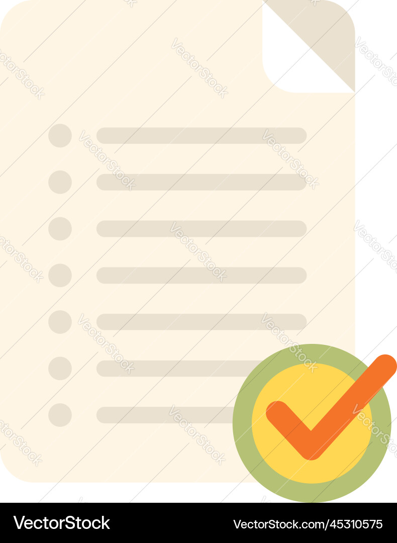 Paper Control Icon - Work Management Royalty Free Vector