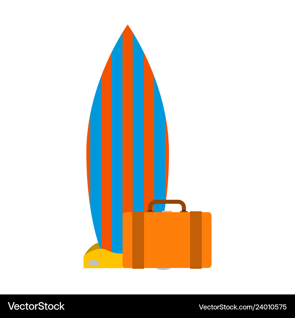 Sea surfing pattern with different type surf Vector Image