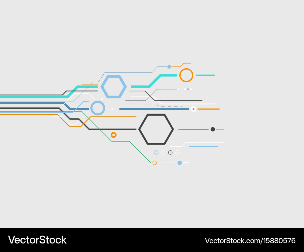 Abstract technology background Royalty Free Vector Image