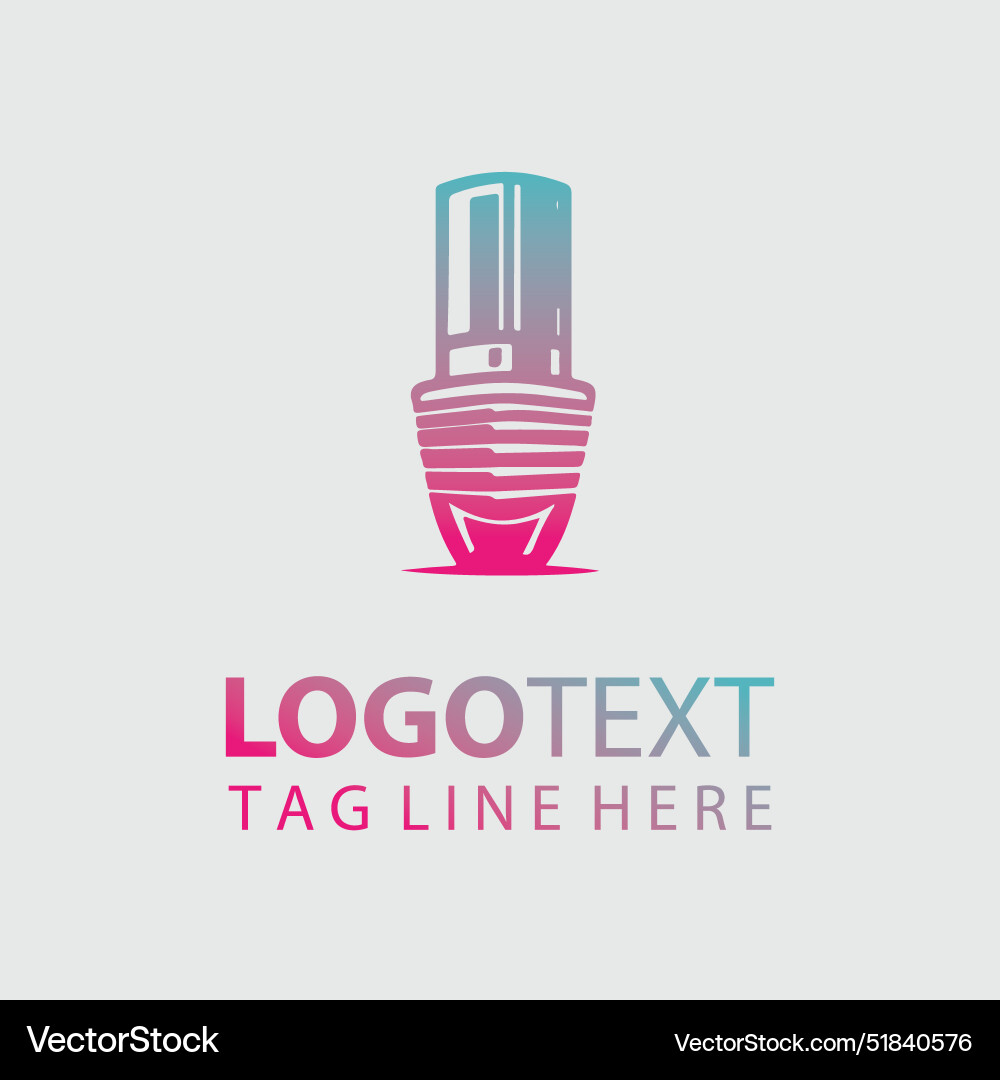 Cosmetics logo Royalty Free Vector Image - VectorStock