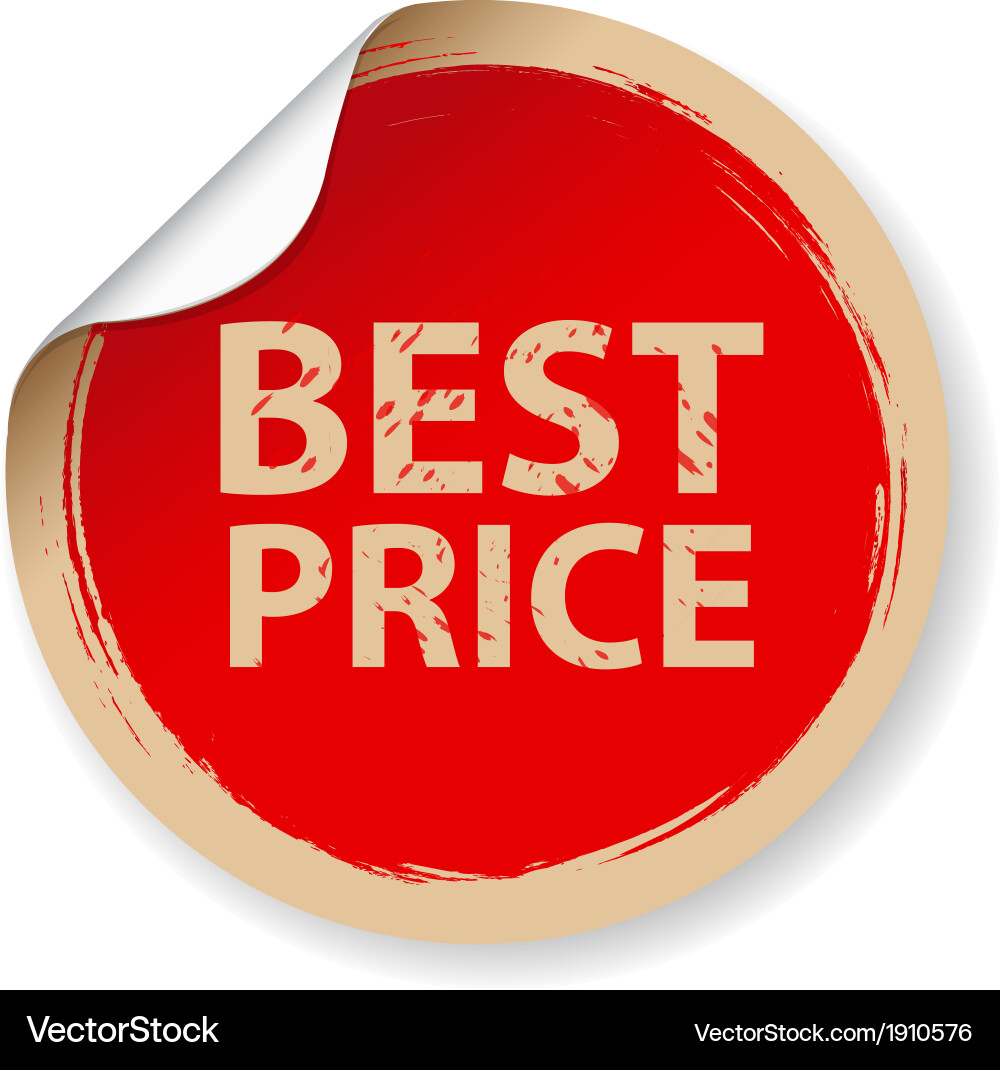 Vintage Price Label Royalty Free Vector Image - VectorStock