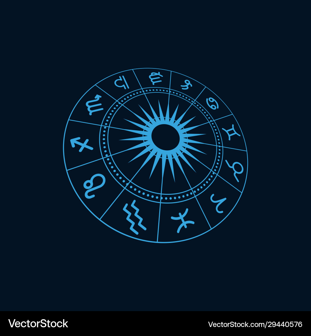 Zodiac icon Royalty Free Vector Image - VectorStock