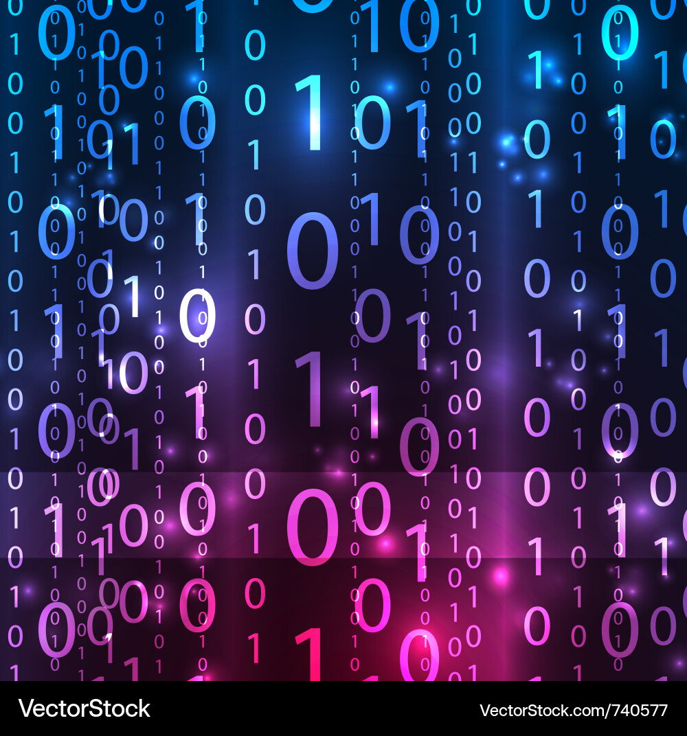 Matrix background Royalty Free Vector Image - VectorStock