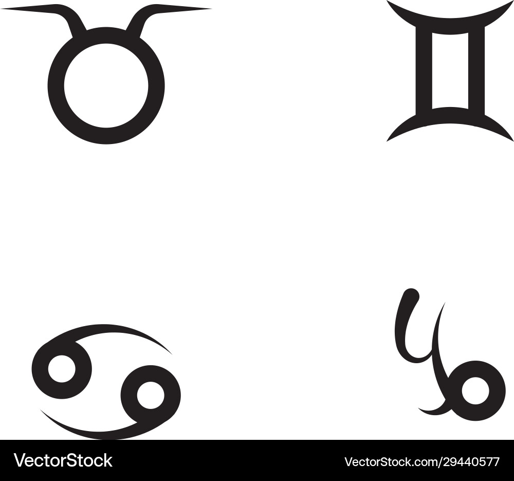 Zodiac icon Royalty Free Vector Image - VectorStock