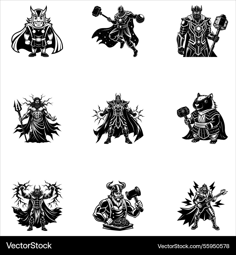 Thor svg Royalty Free Vector Image - VectorStock