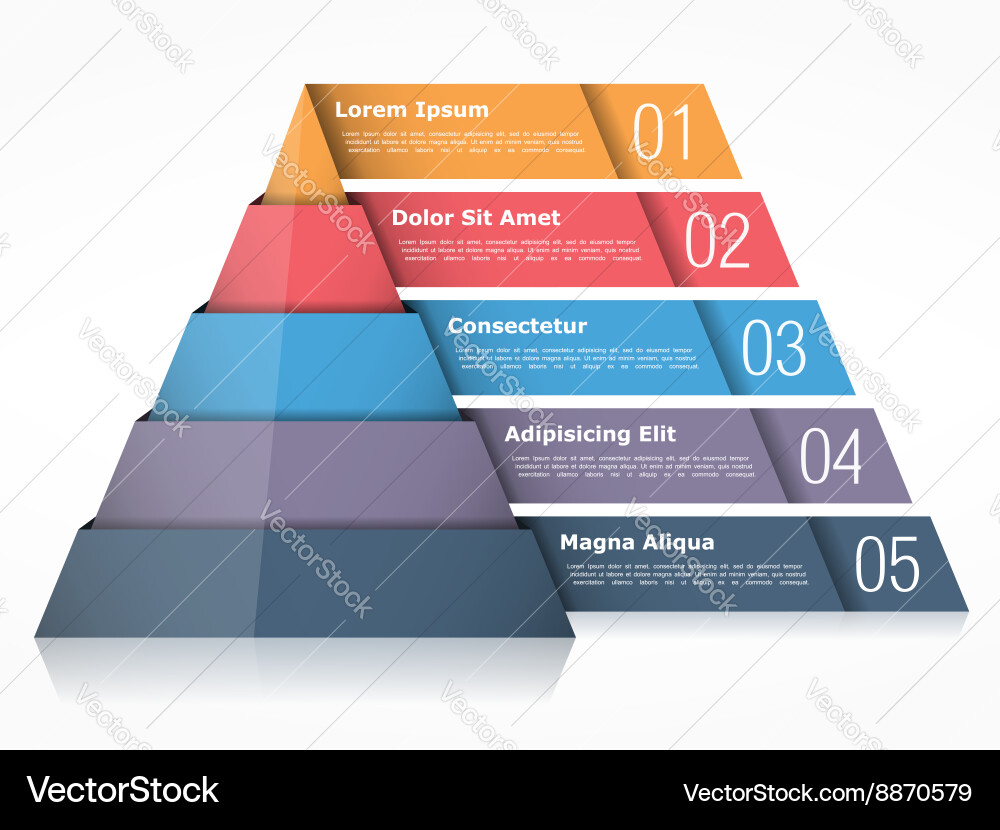 Pyramid Royalty Free Vector Image - VectorStock