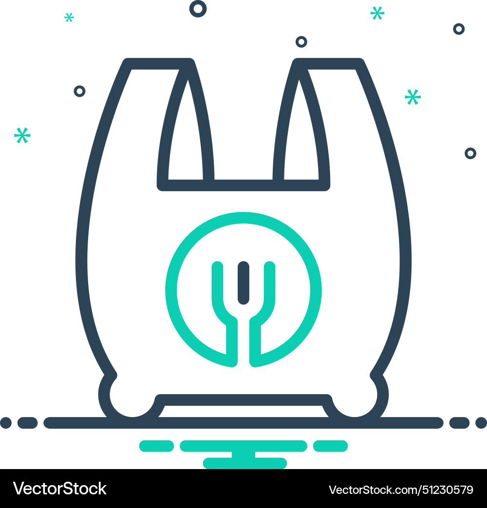 Take away Royalty Free Vector Image - VectorStock