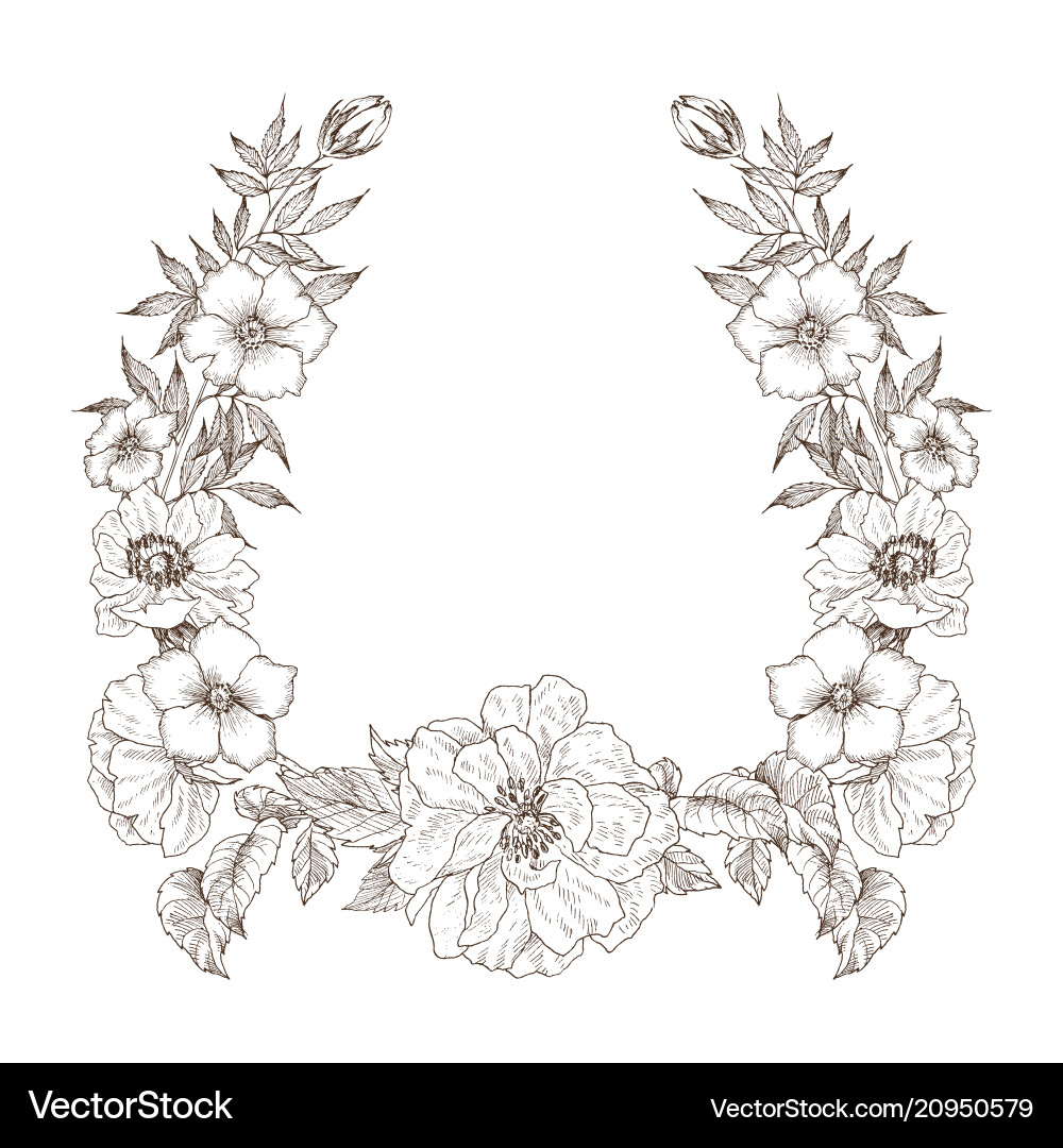 victorian flower border