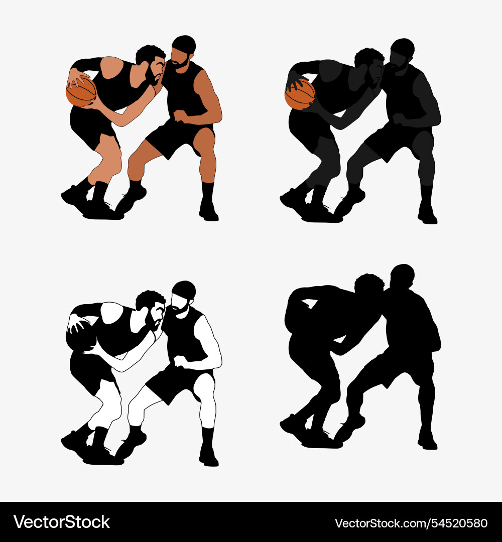 Basket player Royalty Free Vector Image - VectorStock