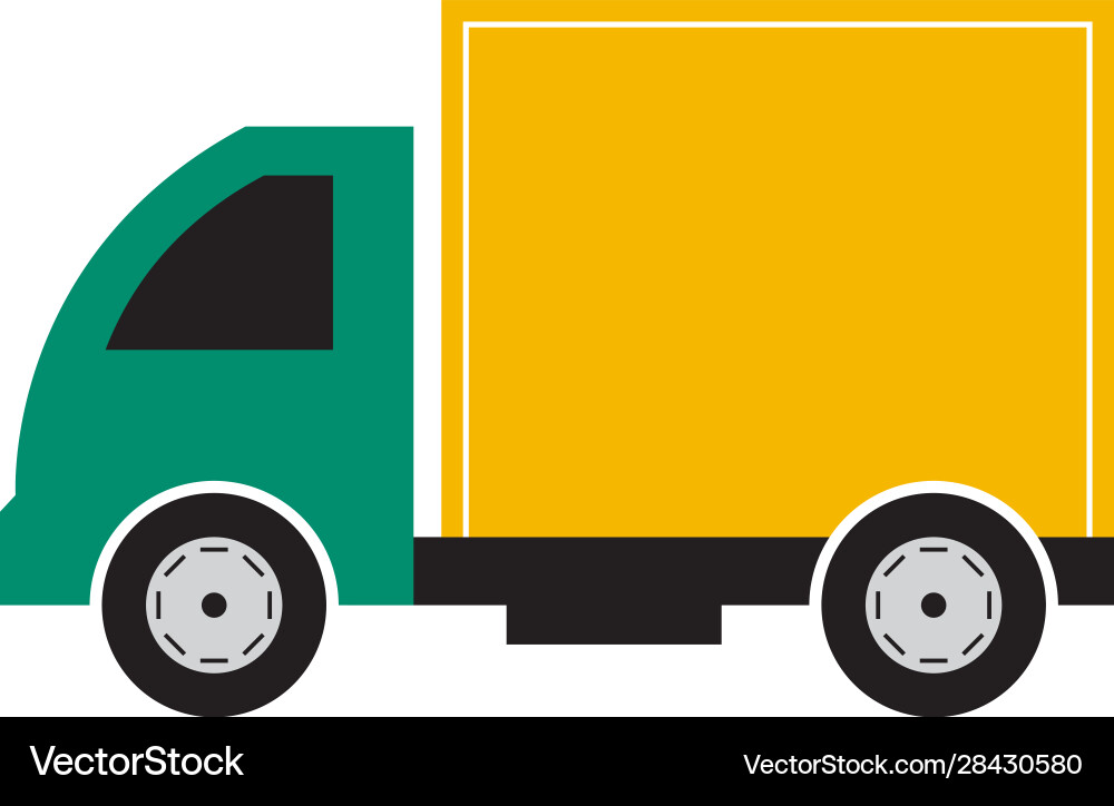 Box Truck Vector