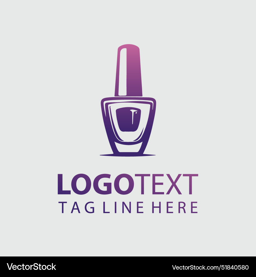 Cosmetics logo Royalty Free Vector Image - VectorStock