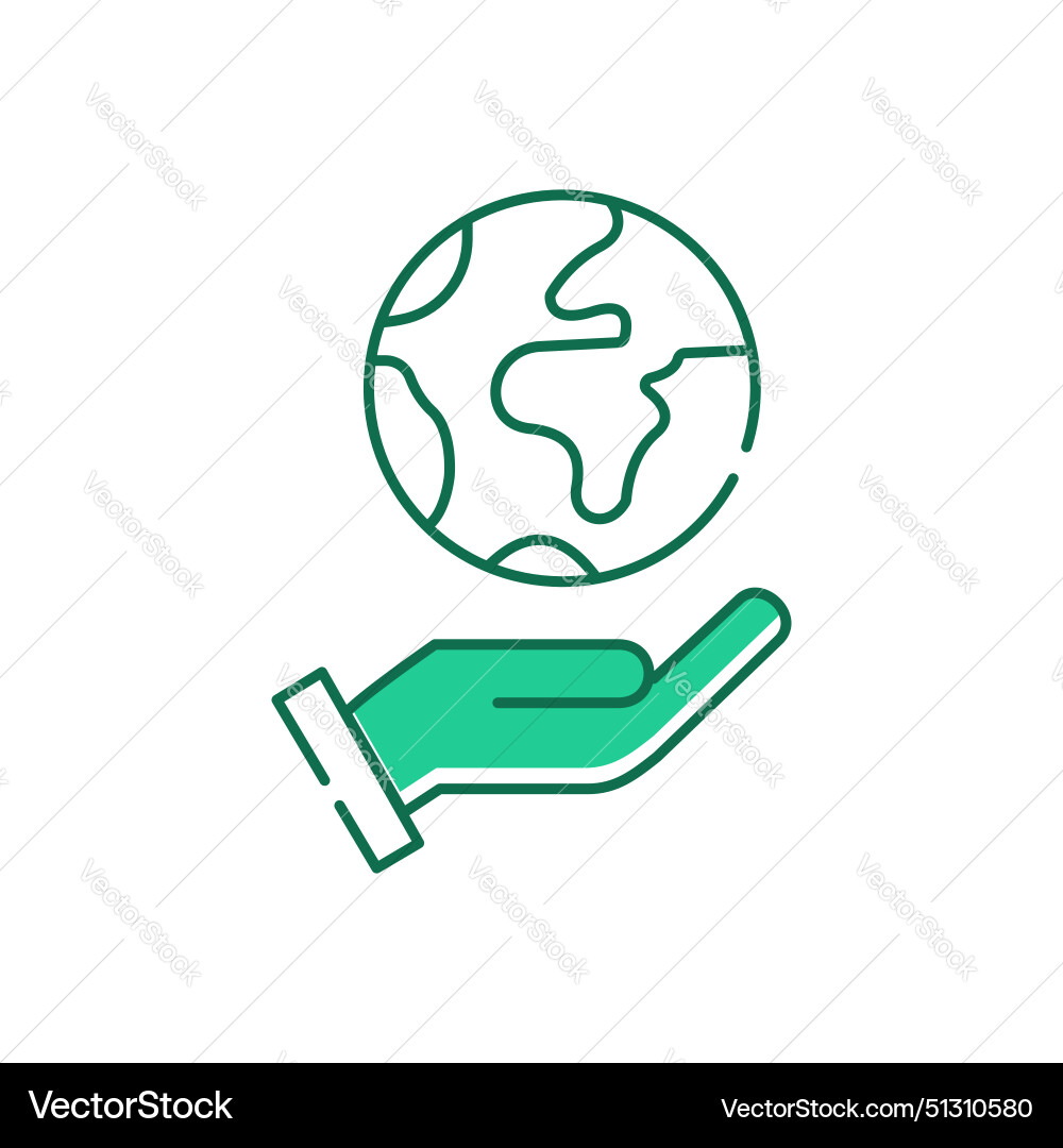 Sustainability icon design Royalty Free Vector Image
