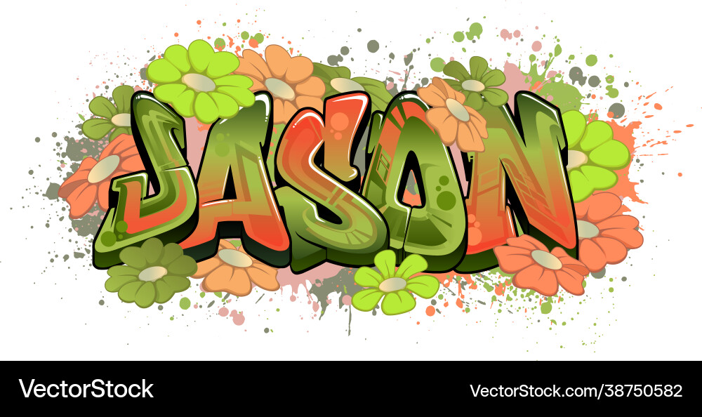 The Name Jason In Graffiti Jason Name Tattoo Designs