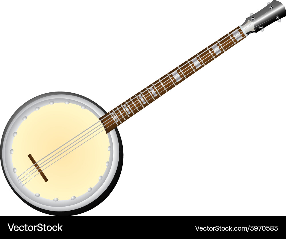 Banjo Royalty Free Vector Image - VectorStock