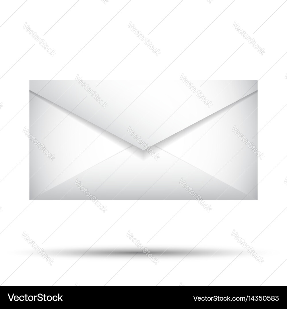 Closed envelope Royalty Free Vector Image - VectorStock