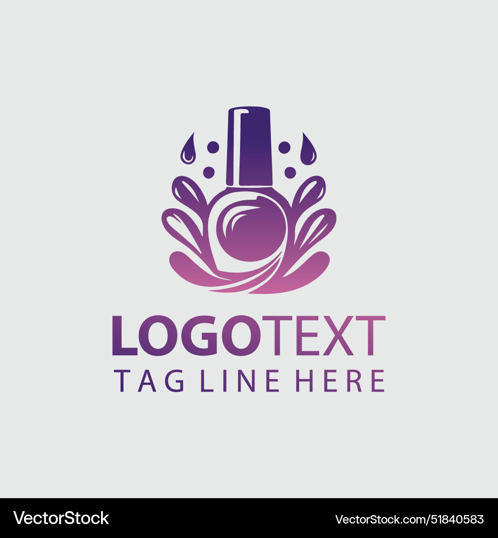 Cosmetics logo Royalty Free Vector Image - VectorStock