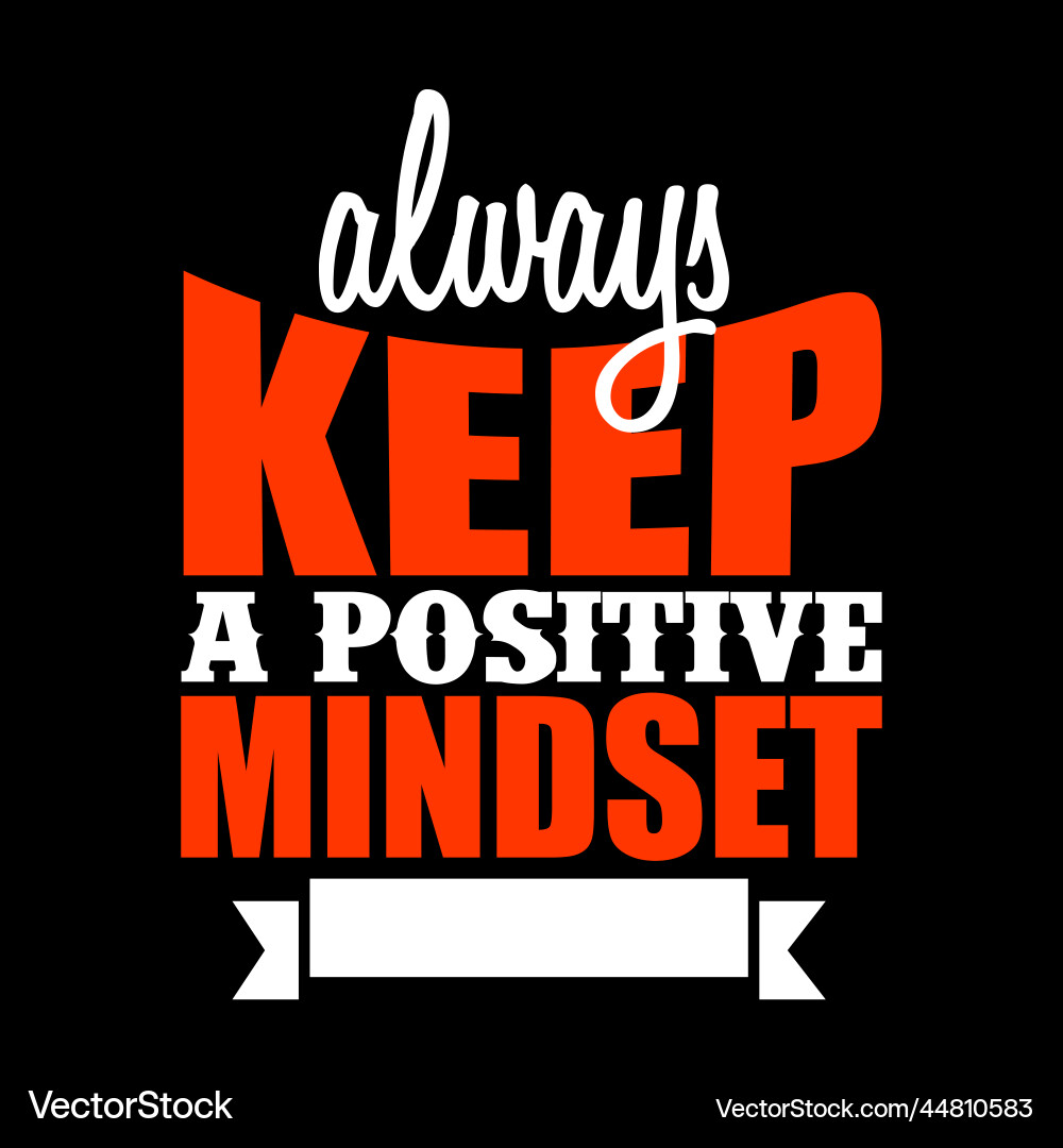 Motivational quotes design with print ready file Vector Image