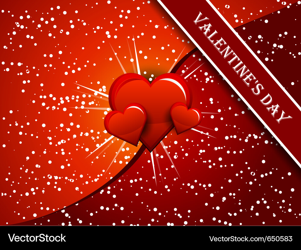 Red heart Royalty Free Vector Image - VectorStock