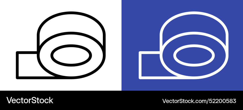 Scotch icon logo sign set outline Royalty Free Vector Image