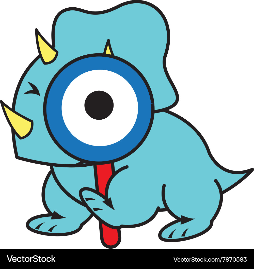 Tracker dinosaur Royalty Free Vector Image - VectorStock