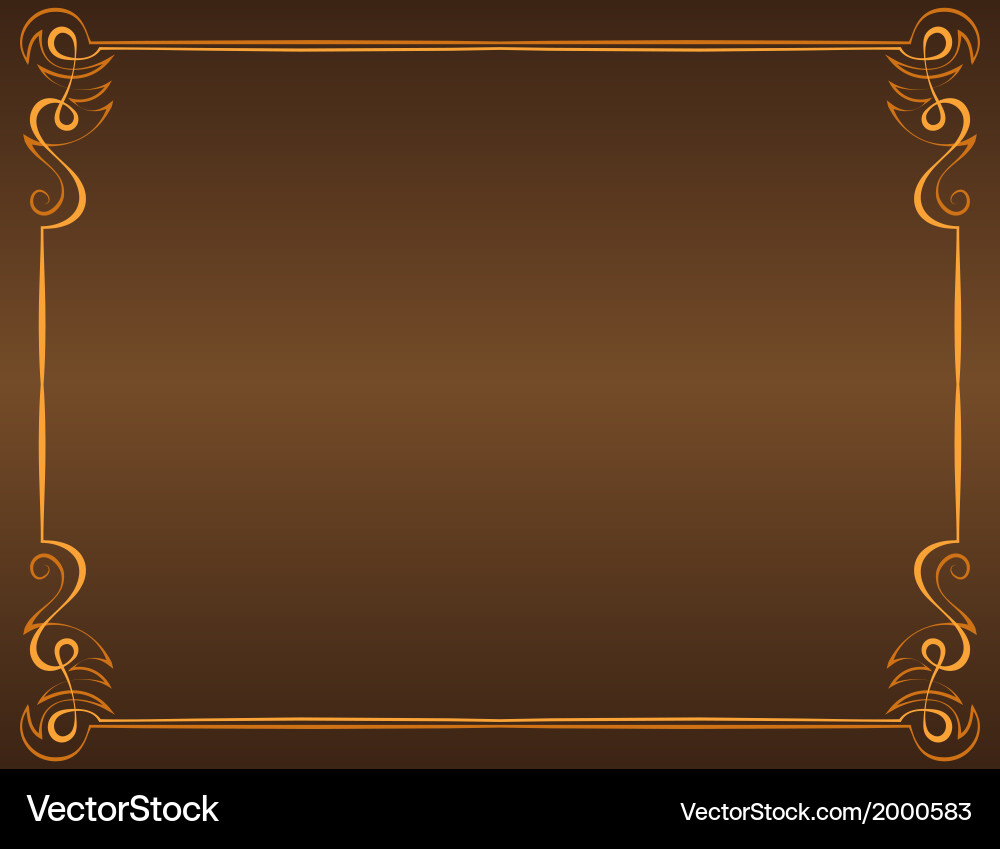 Brown Frame Background