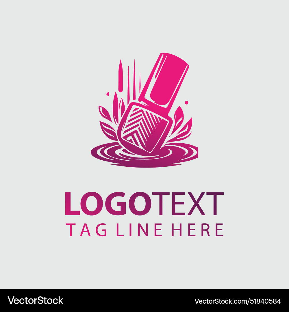 Cosmetics logo Royalty Free Vector Image - VectorStock