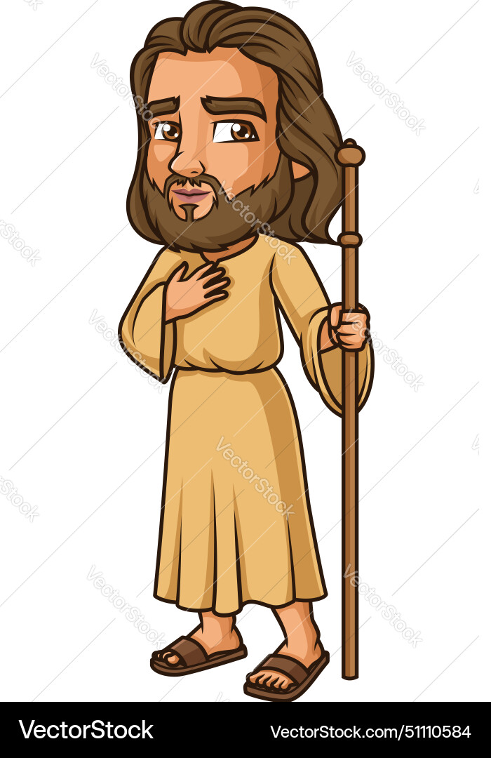 James the great cartoon clip art Royalty Free Vector Image