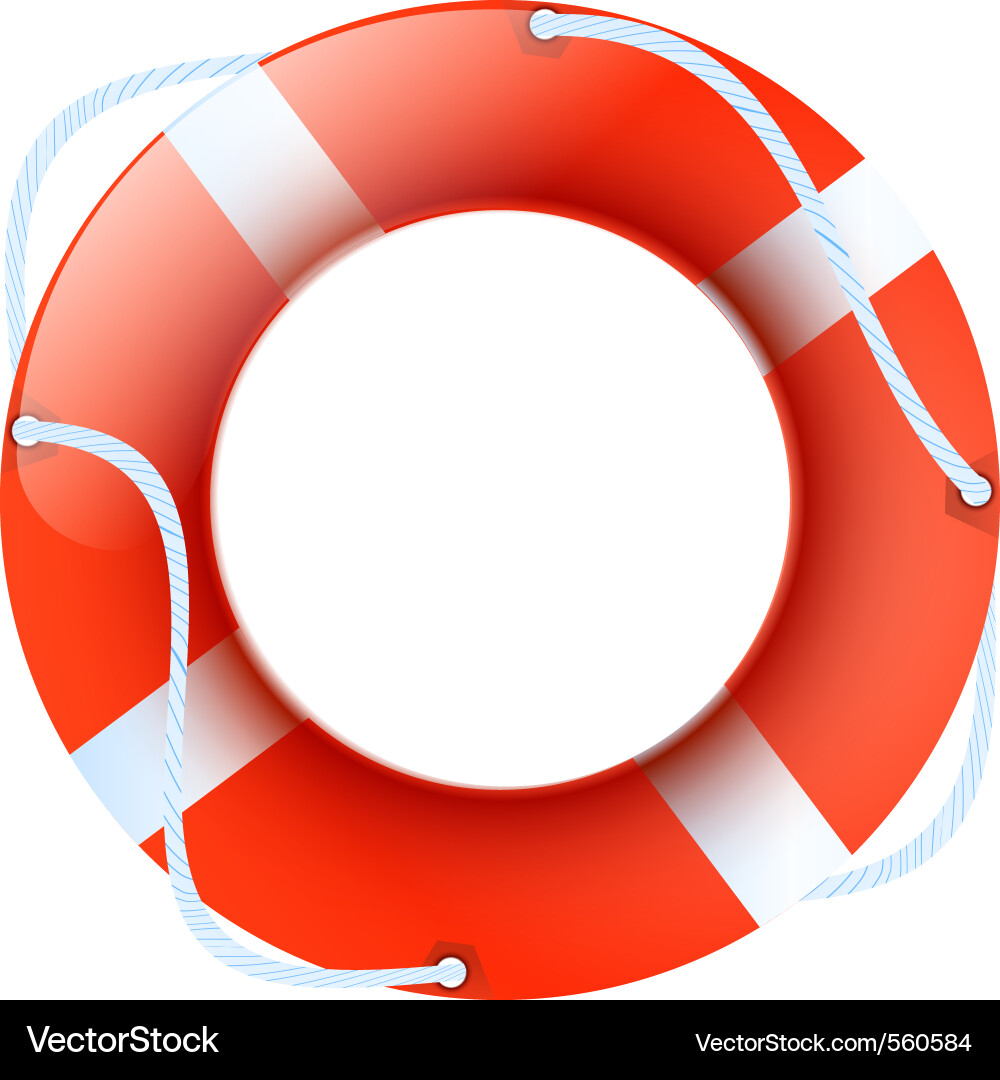 Lifebuoy Royalty Free Vector Image - VectorStock