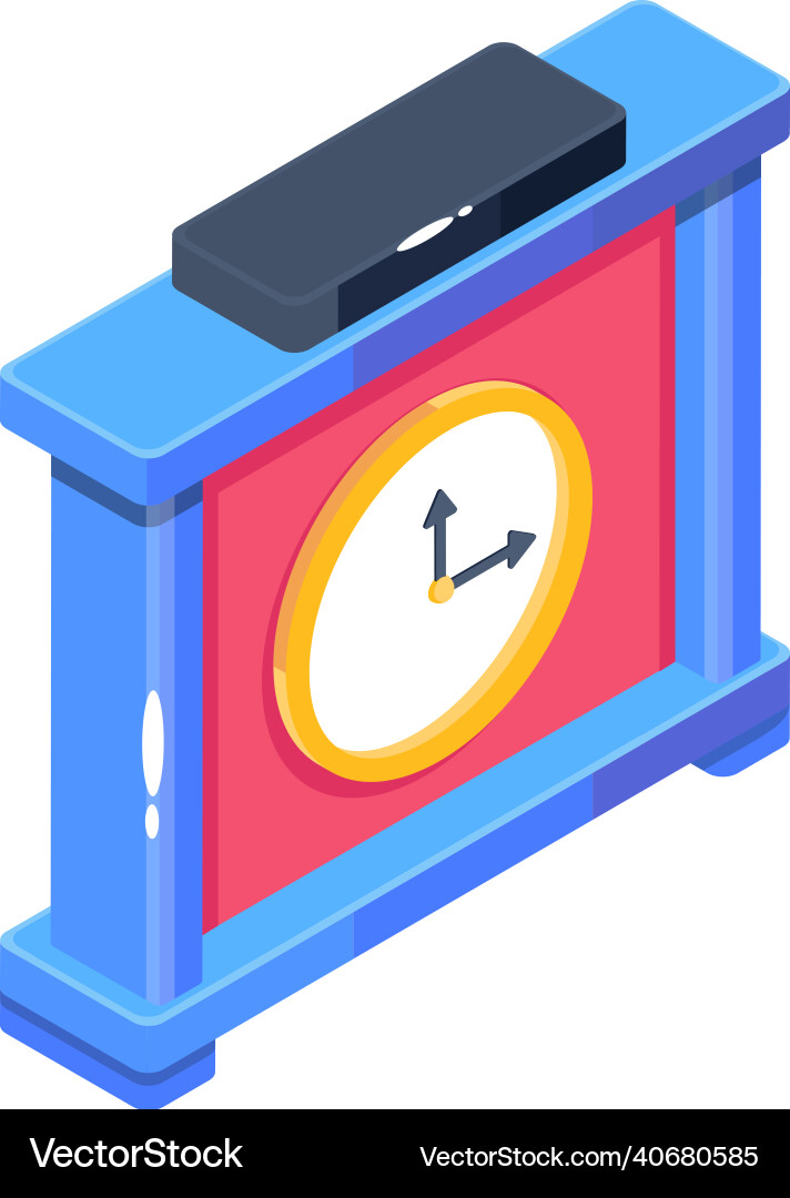 Clock Royalty Free Vector Image - VectorStock