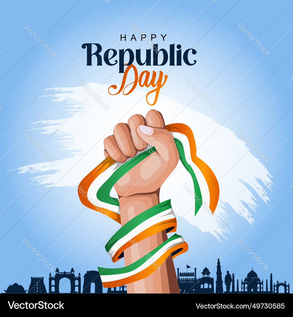 Creative card banner or poster happy Royalty Free Vector