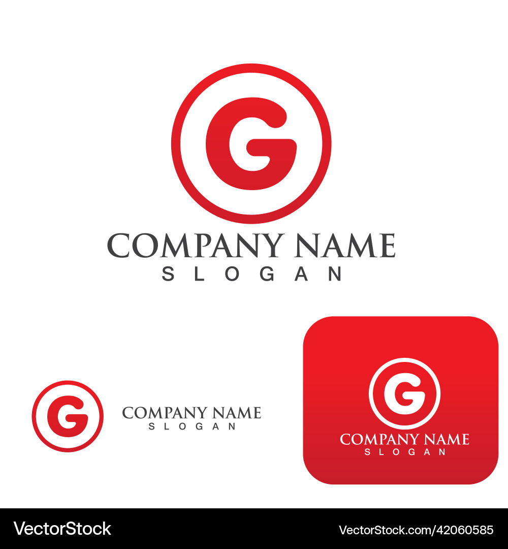 G logo icon Royalty Free Vector Image - VectorStock