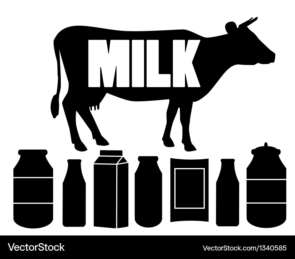 Milk Royalty Free Vector Image - VectorStock
