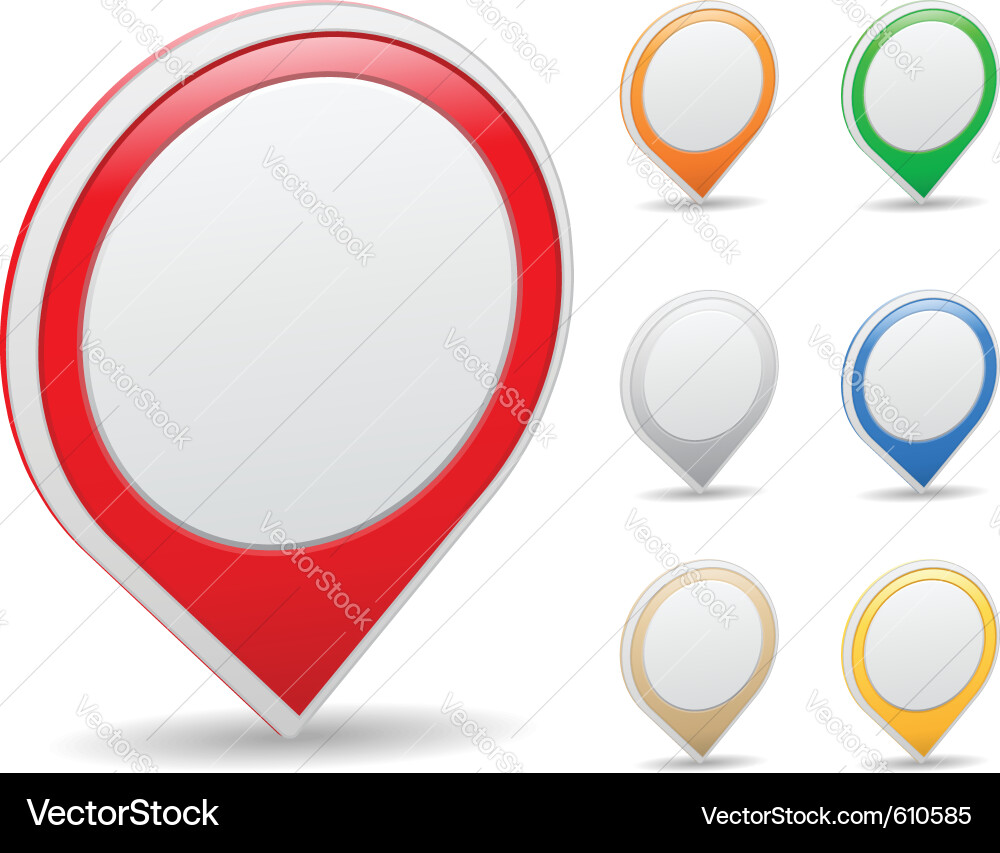 Pointers Royalty Free Vector Image - VectorStock