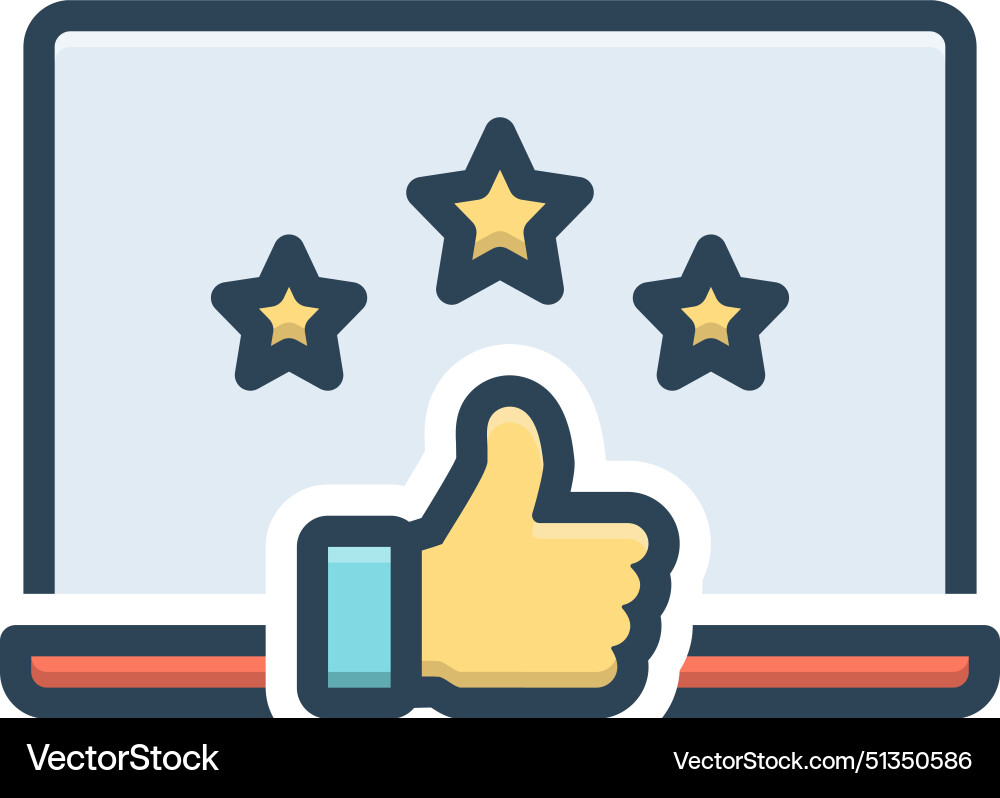 Rating Royalty Free Vector Image - VectorStock