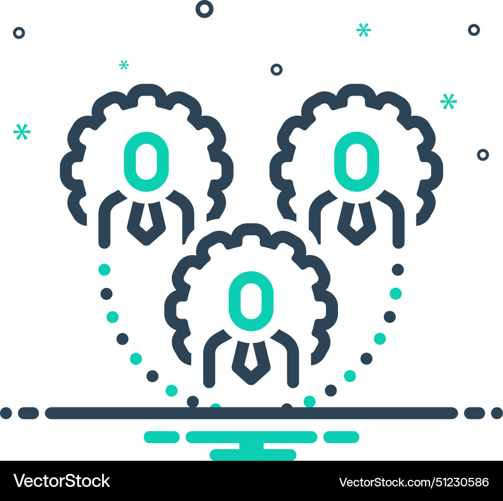 Teamwork Royalty Free Vector Image - VectorStock