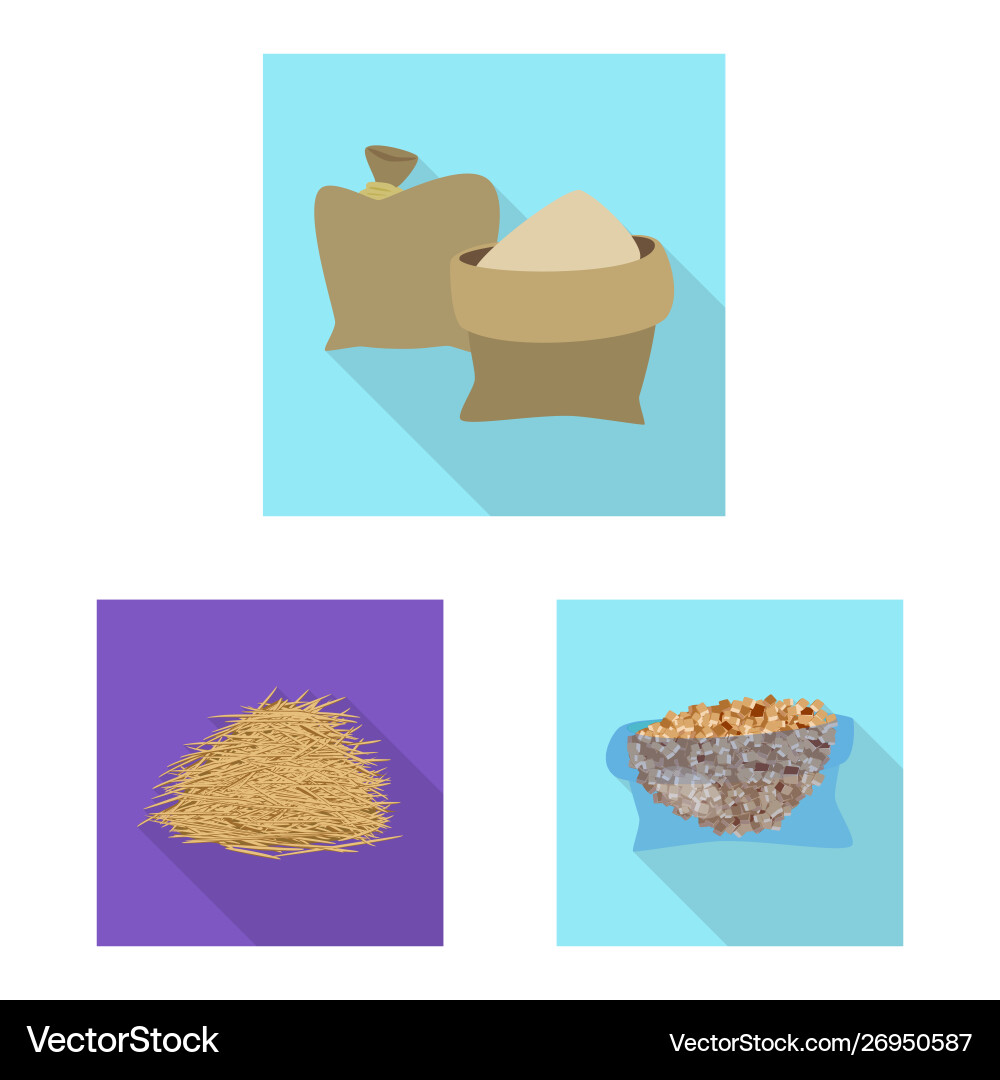 Design Anlage und Plantage Icon Set Lizenzfreier Vektor