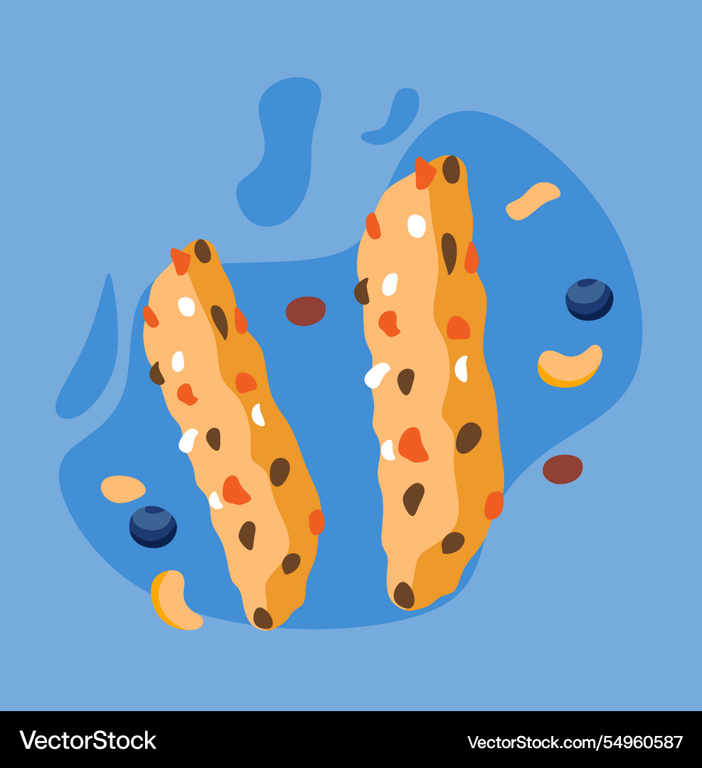 Happy national granola bar day Royalty Free Vector Image