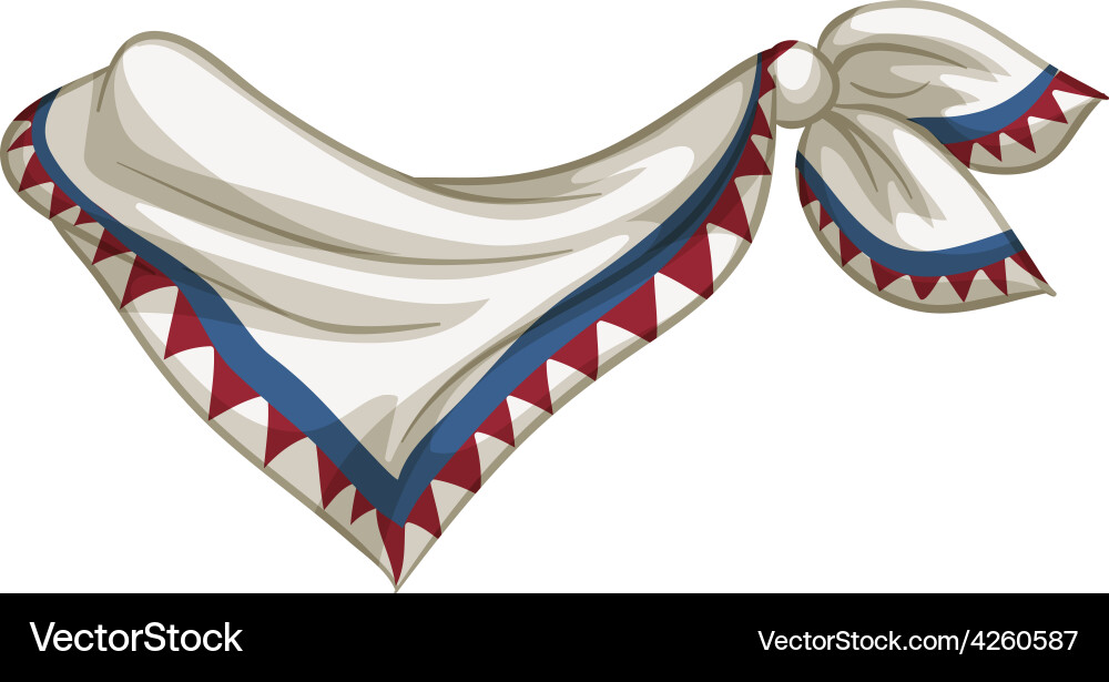 Scarf Royalty Free Vector Image - VectorStock