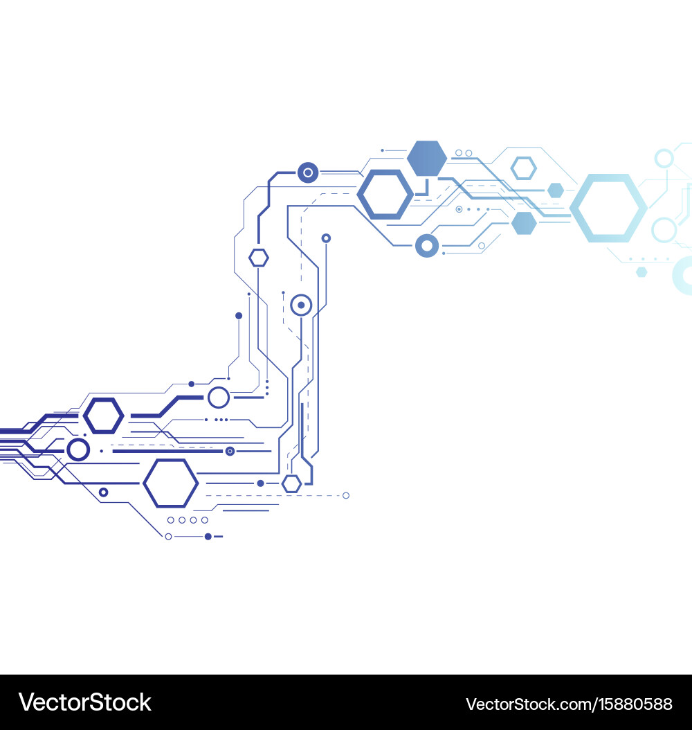 Abstract technology background Royalty Free Vector Image