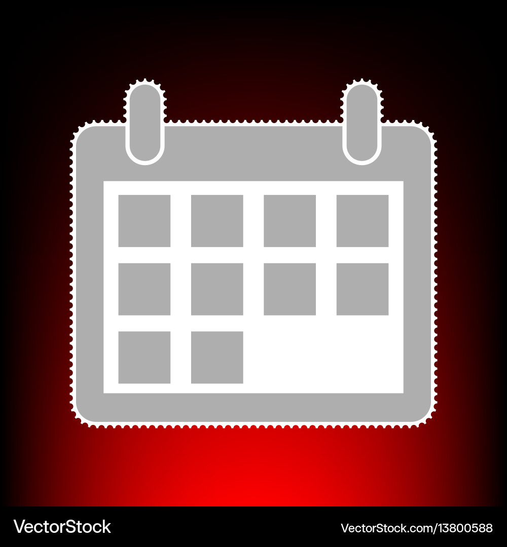 Calendar Royalty Free Vector Image - VectorStock