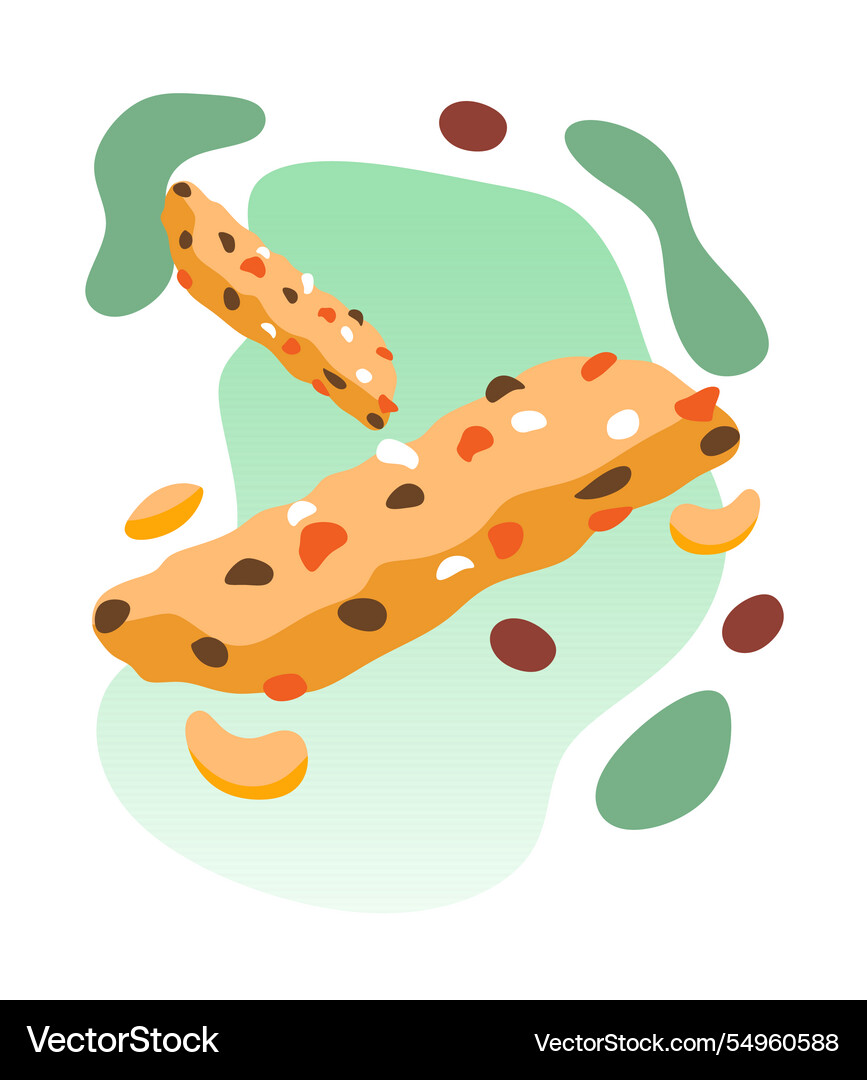 Happy national granola bar day Royalty Free Vector Image