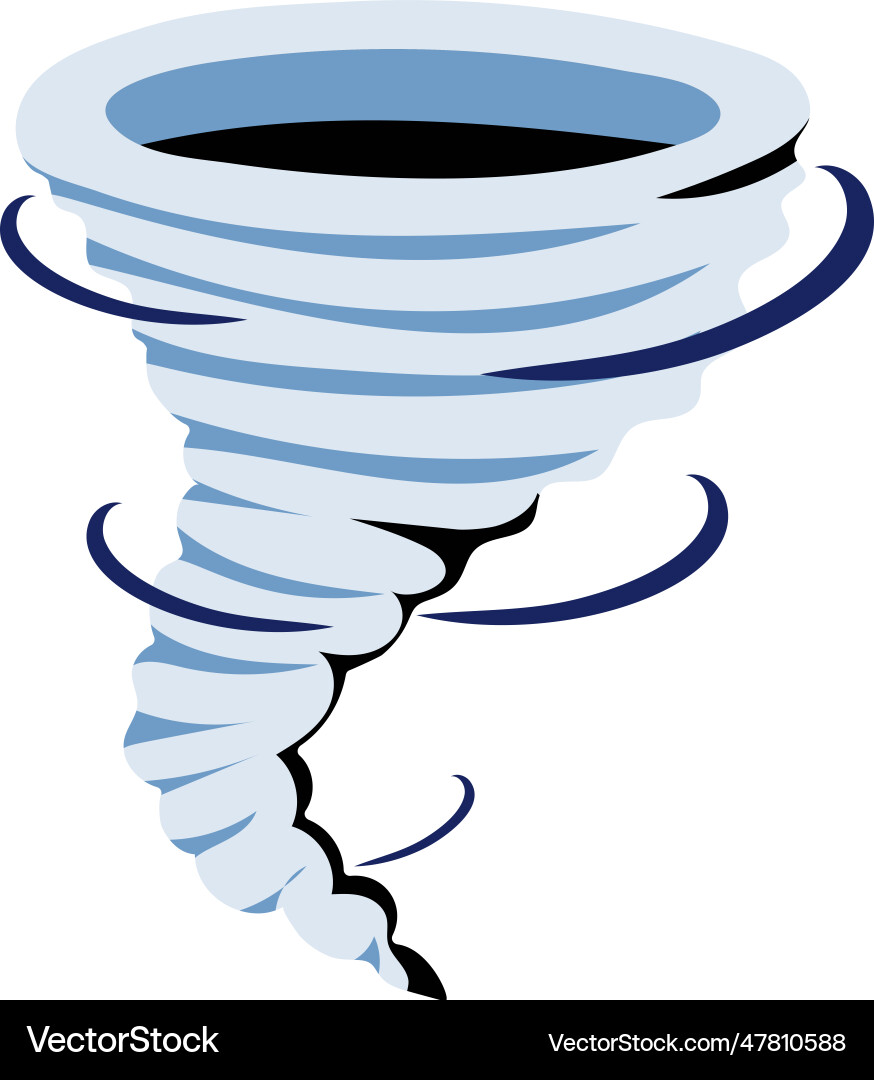 Wind cyclone Royalty Free Vector Image - VectorStock