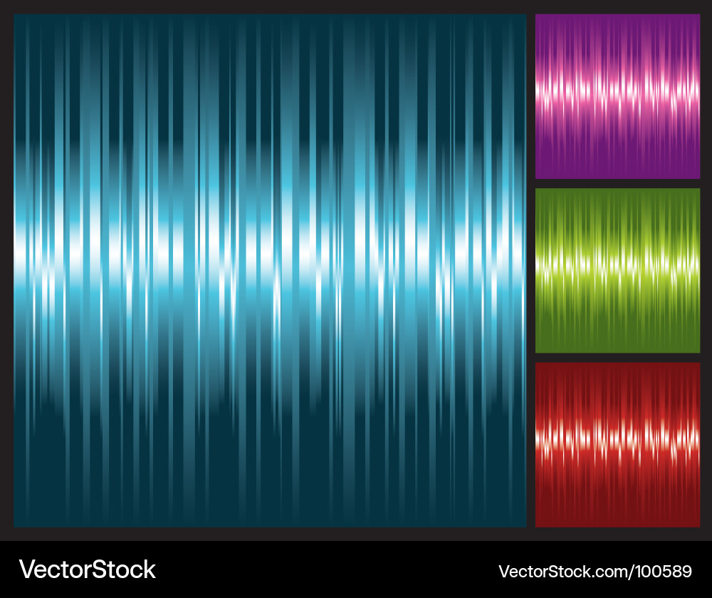 Abstract lights background with stripes Royalty Free Vector