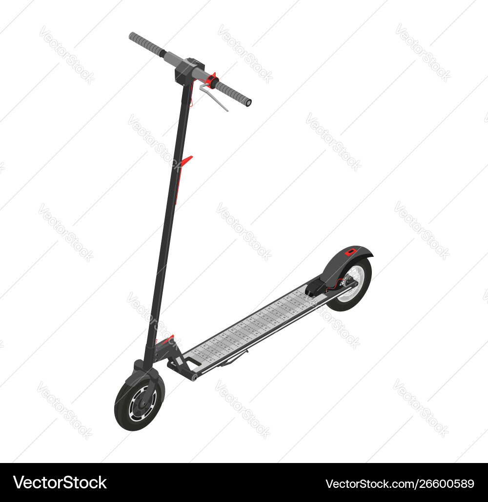 Electric scooter Royalty Free Vector Image - VectorStock